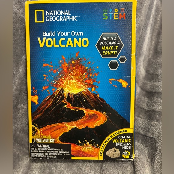 Toys | National Geographic Make Your Own Volcano Kit For Kids Science ...